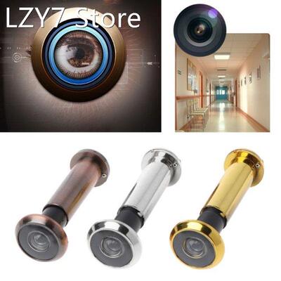 220 Degree Wide Viewing Angle Door Viewer Privacy Cover Secu