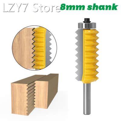 1PC Hard Alloy 8mm Handle Multi Tenon Cutter Wood Milling Cu