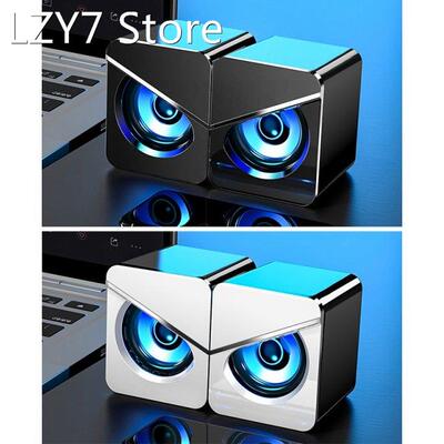 3D Sound Effect Dual Speaker Computer Audio, Usb Wired Home