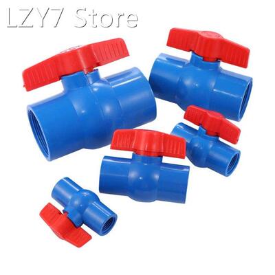 Blue Female Thread PVC Ball Valve 1/2~2 Thread Garden Irri