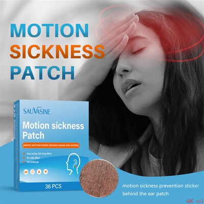 Travel Motion Sickness Patch Bands Relief of Nausea Carsick