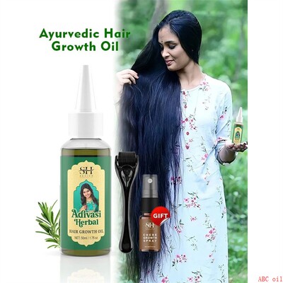 Ayurvedic Hair Growth Oil Adivasi Organic Hair Growth Serum