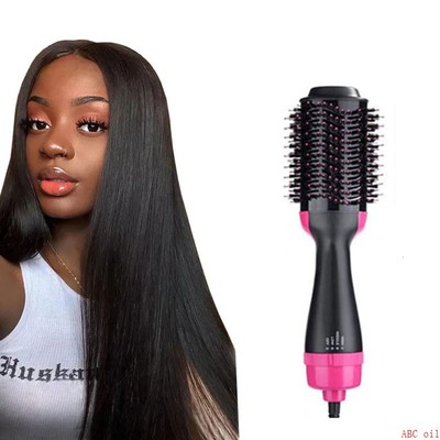 Hair Dryer Hot Air Brush Styler Volumizer One Step Curler梳