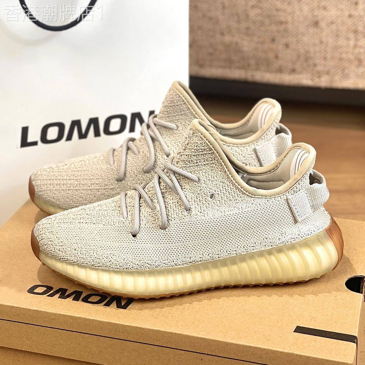 【高品质】椰子鞋350男女正品官网运动休闲跑步鞋夏季YEZI YEEZY