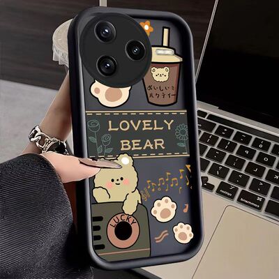 红米k80至尊版手机壳25060RK16C软硅胶redmik80保护套5g镜头全包防摔24117RK2CC个性创意小米k80pro卡通女款