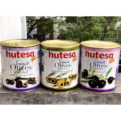 西班牙进口去核青橄榄 黑橄榄绿橄榄切片橄榄 3000g green olives