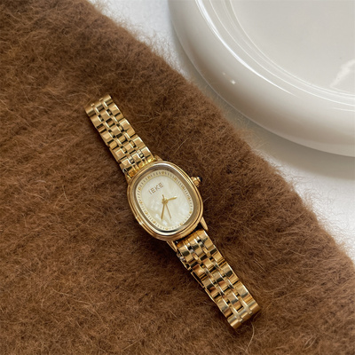 IEKE椭圆形时尚奢华女手表