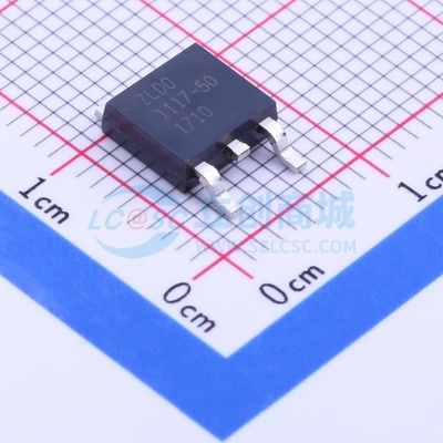 线性稳压器(LDO) ZLDO1117K50TC TO-252-3 DIODES(美台) 原装正品