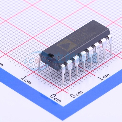 数模转换芯片DAC AD7524JNZ PDIP-16 ADI(亚德诺) 电子元器件配单
