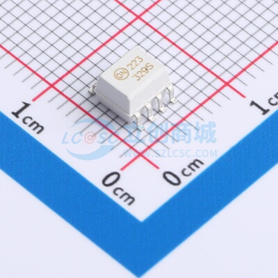 晶体管输出光耦 MOC223R2M SOIC-8 onsemi(安森美) 电子元件配单