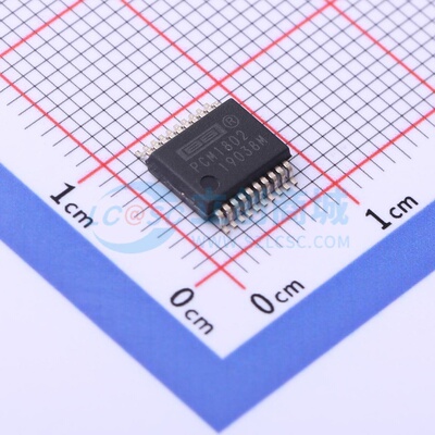 ADC/DAC芯片 PCM1802DB SSOP-20 TI/德州 电子元器件配单原装正品