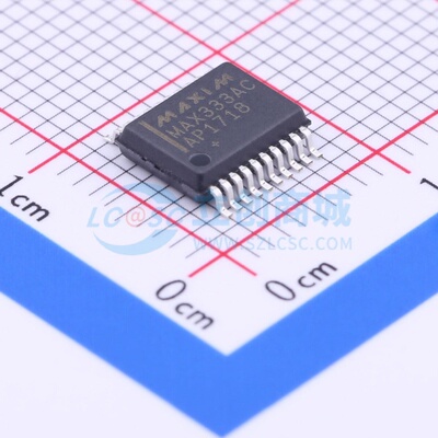 模拟开关/多路复用器 MAX333ACAP+ SSOP-20-5.2mm MAXIM(美信)