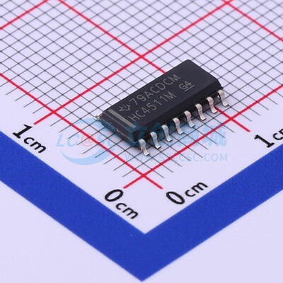 数码管驱动 CD74HC4511M96 SOP-16 TI/德州 电子元件配单原装正品