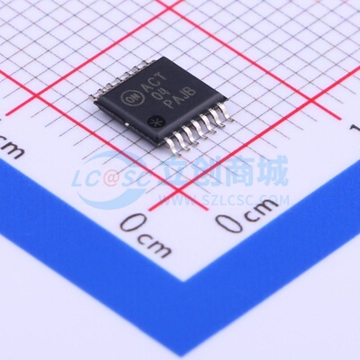 反相器 74ACT04MTCX TSSOP-14 onsemi(安森美) 电子元件原装正品