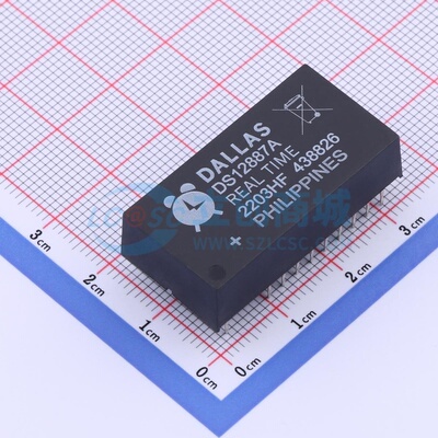 实时时钟(RTC) DS12887A+ EDIP-24 MAXIM(美信) 电子元件原装正品
