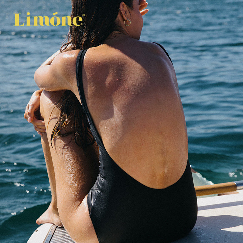 【田曦薇同款】【限时6折】Limone连体泳衣女性感海边度假游泳装