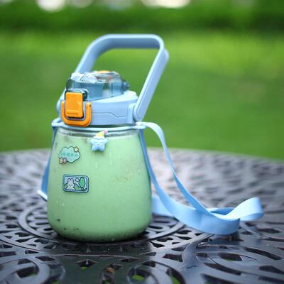 塑料水杯子便携外户运动大容量太瓶空杯过滤网耐高防摔水大DEA温