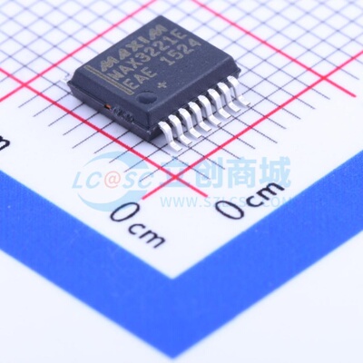 RS232芯片 MAX3221EEAE+T SSOP-16 MAXIM(美信) 电子元件原装正品