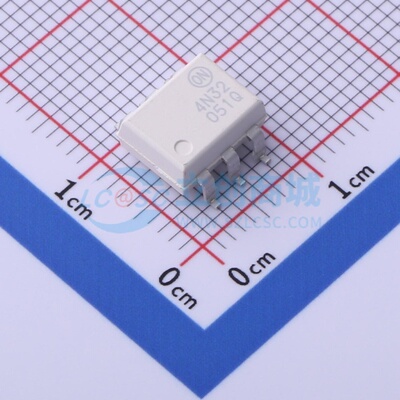 晶体管输出光耦 4N32SR2M SMD-6P onsemi(安森美) 电子元器件配单