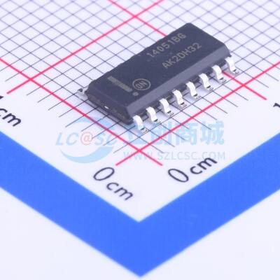 模拟开关/多路复用器 MC14051BDR2G SOIC-16 onsemi(安森美)