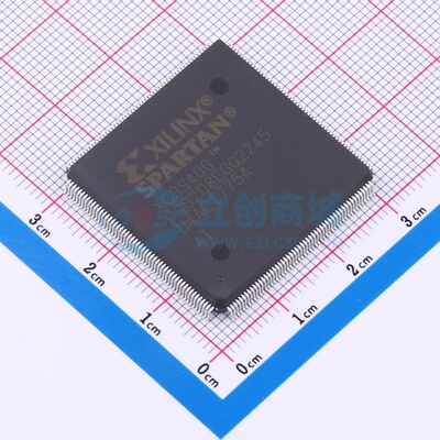 可编程逻辑器件(CPLD/FPGA) XC3S400-4PQG208I PQFP-208(30.6x30.