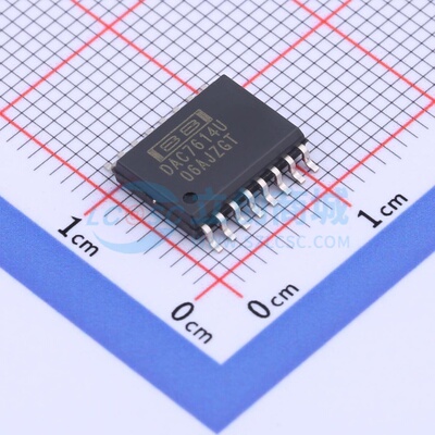 数模转换芯片DAC DAC7614U/1K SOIC-16 TI/德州 电子元件原装正品