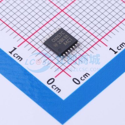 信号开关/编解码器/多路复用器 SN74CBT3257CPWR TSSOP-16 TI/德