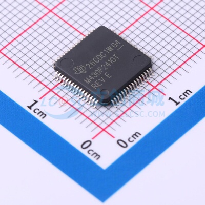 单片机(MCU/MPU/SOC) MSP430F2410TPMR LQFP-64 TI/德州 原装正品