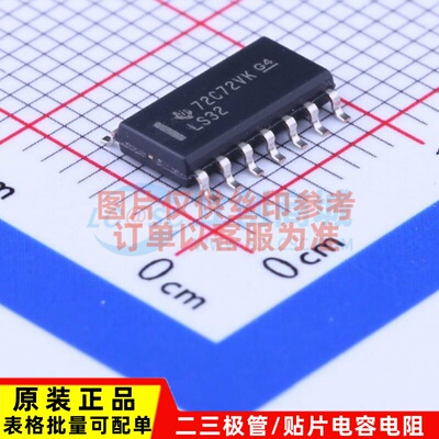 逻辑门 SN74LS32DR SOIC-14 TI/德州 电子元器件配单原装正品