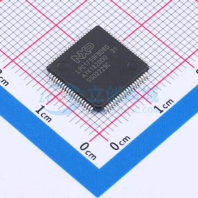 单片机(MCU/MPU/SOC) LPC1759FBD80K LQFP-80 安世 电子元件配单