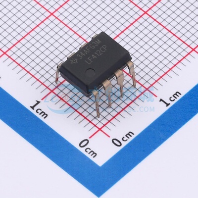 FET输入运放 LF412CP PDIP-8 TI/德州 电子元器件配单原装正品