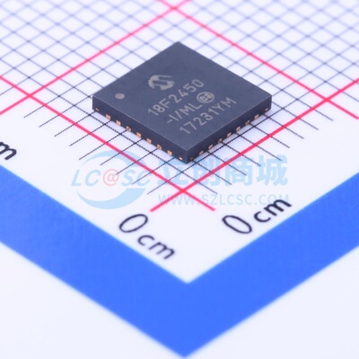 单片机(MCU/MPU/SOC) PIC18F2450-I/ML QFN-28 MICROCHIP(美国微