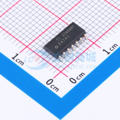 运算放大器 TLV2474IDR SOIC-14 TI/德州 电子元器件配单原装正品