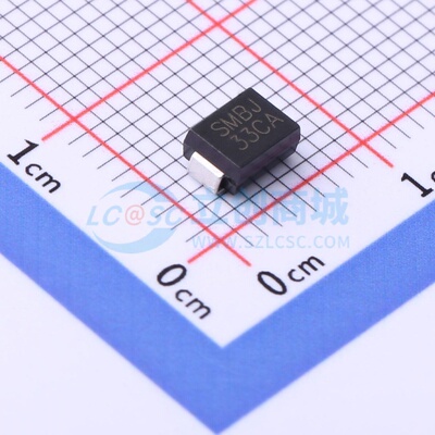 静电保护器(TVS/ESD) SMBJ33CA SMBG CJ(江苏长电/长晶) 原装正品