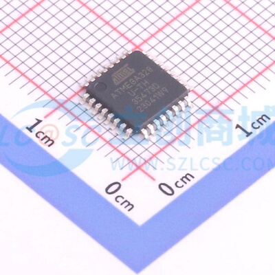 单片机(MCU/MPU/SOC) ATMEGA328-AU TQFP-32 MICROCHIP(美国微芯)
