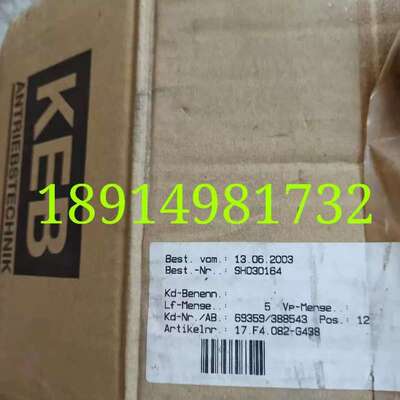 KEB变频器电源板 17.F4.082-G438 F417F4082-G438议价