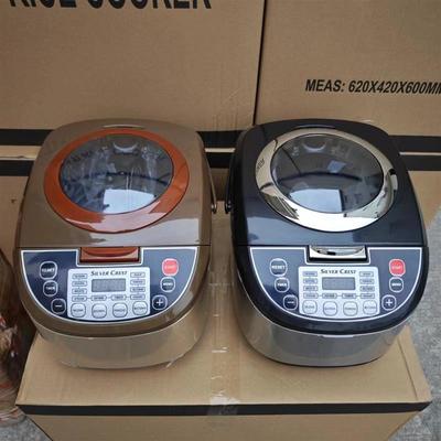 跨境天窗电饭锅可视电饭煲家用大容量5L英文预约定时厂家直销