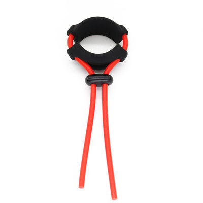 Silicone Lock Precision Ring Strap Adjustment Penis Ring di