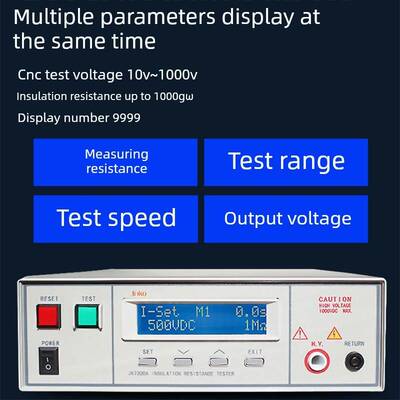 金科诚可控绝缘电阻测试仪Jk7200A电容漏电流检测仪安全综合测试