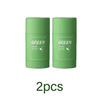 Green Tea Solid Cleansing Mask Dispel Acne Blemish Mark Remo