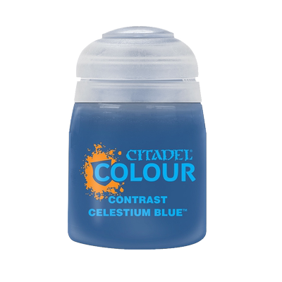 战锤 CITADEL 颜料对比漆 Contrast: Celestium Blue (18Ml)