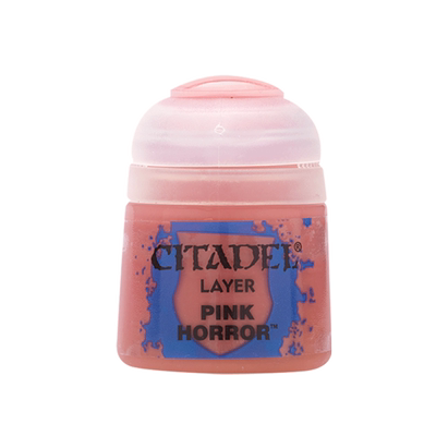 战锤CITADEL颜料面漆涂层漆惧妖粉12ML CITADEL Pink Horror 12ML