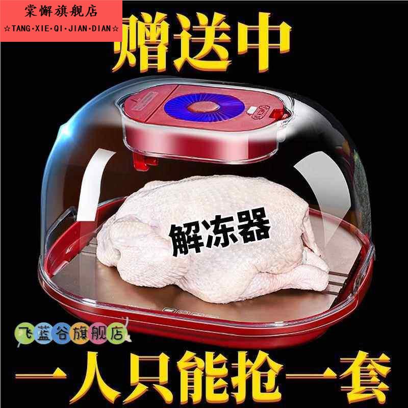 解冻神器家用新款肉类牛排保鲜食物锁鲜机全自动四合一快速解冻器