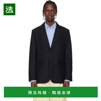 1h可退 香港直邮Studio Nicholson 男士 海军蓝 Aaron Levine 联