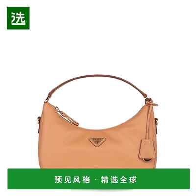 香港直邮PRADA 女士单肩包 1BC272VOOO2CYSF0018 SS2026 浅棕色