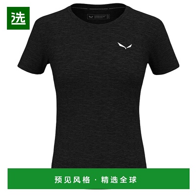 欧洲直邮Salewa沙乐华 Eagle Minilogo 美利奴羊毛女款T恤运动