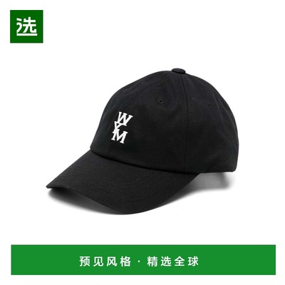 香港直邮WOOYOUNGMI 男士帽子 W243AC51661B AW2024 黑色