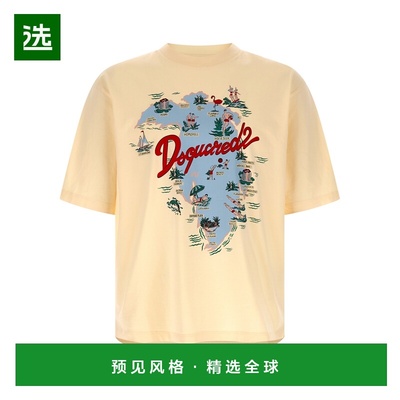 香港直邮DSQUARED2 男士T恤 S71GD1643D20020103 SS2026