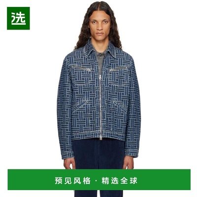 1h可退 【美国直邮】Kenzo|蓝色 Kenzo Paris 'Kenzo Weave' 牛仔