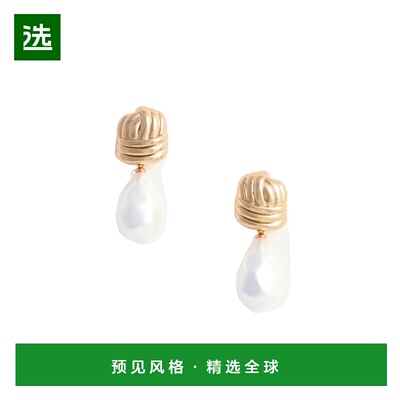 香港直邮SELF-PORTRAIT 女士耳饰 RS26620EGD SS2026 金色 结耳环